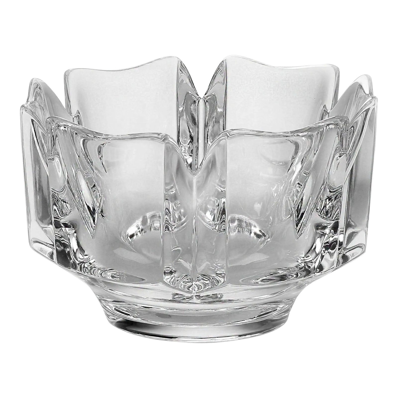 1970s Orrefors 'Corona' Crystal Bowl | Chairish