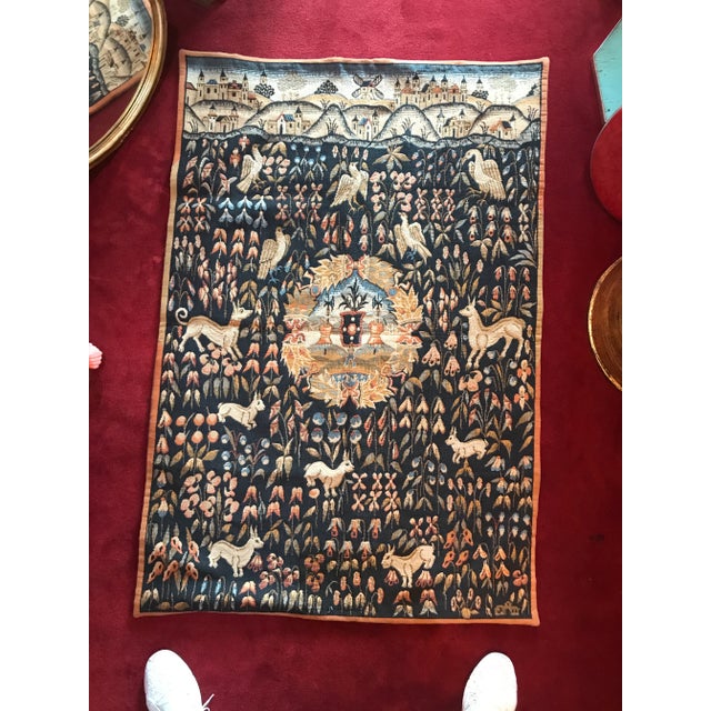 JP French Medieval Theme Tapestry | Chairish