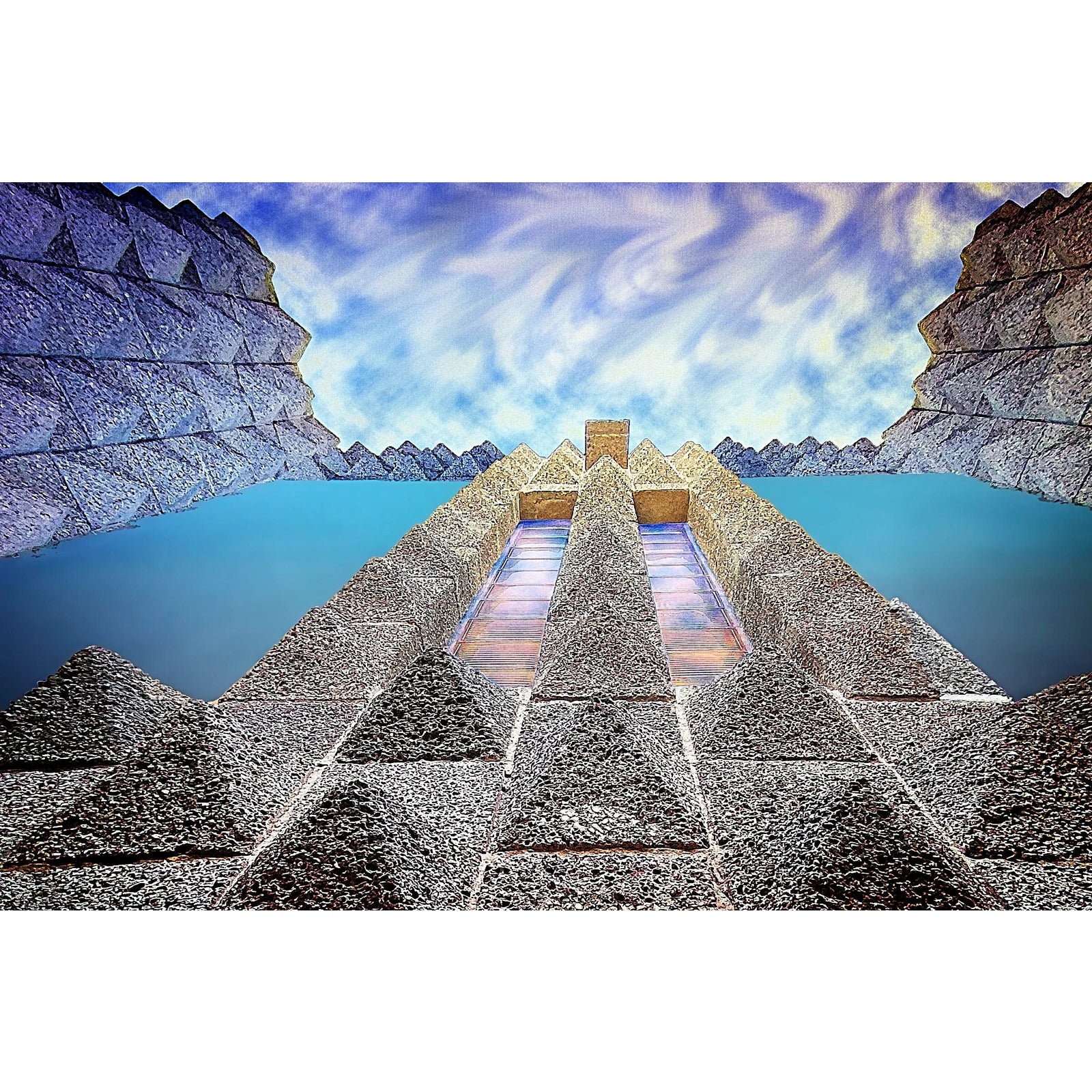 "Realm of the Maya" Contemporary Postmodern Ancient Ruins Landscape ...