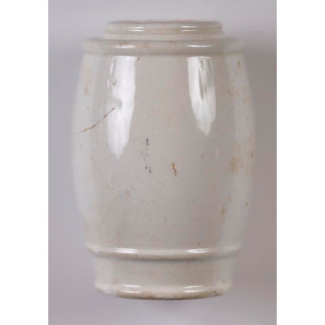 Vintage Antique Anchovy Paste Barrel Type Jars - a Pair | Chairish