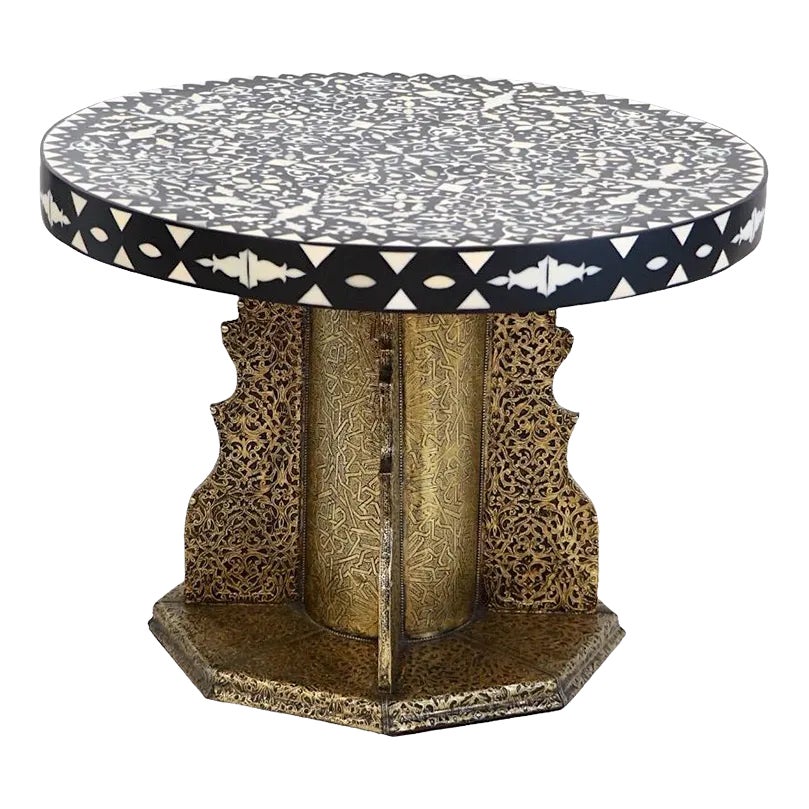 Marrakech Bone Inlay Coffee CoffeeTable | Chairish