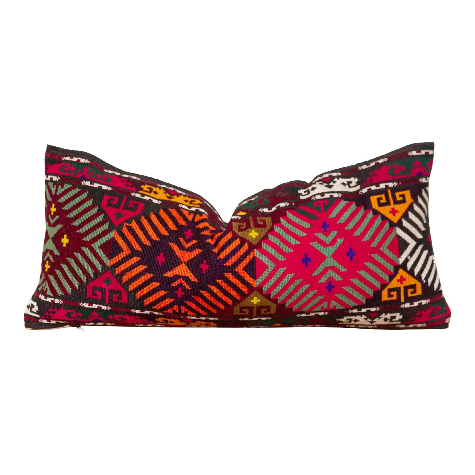 Imam Antique Lakai Tribe Linen Pillow | Chairish