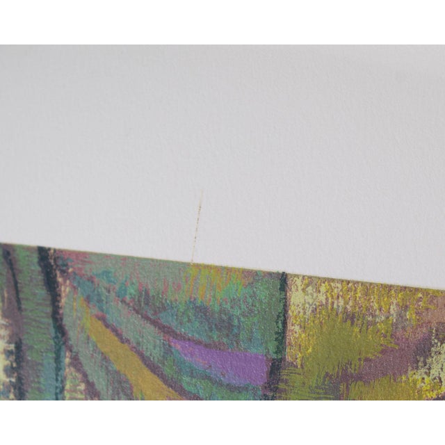 1990 “Quiet Moment” Artist’s Proof Serigraph by Zhou Ling | Chairish