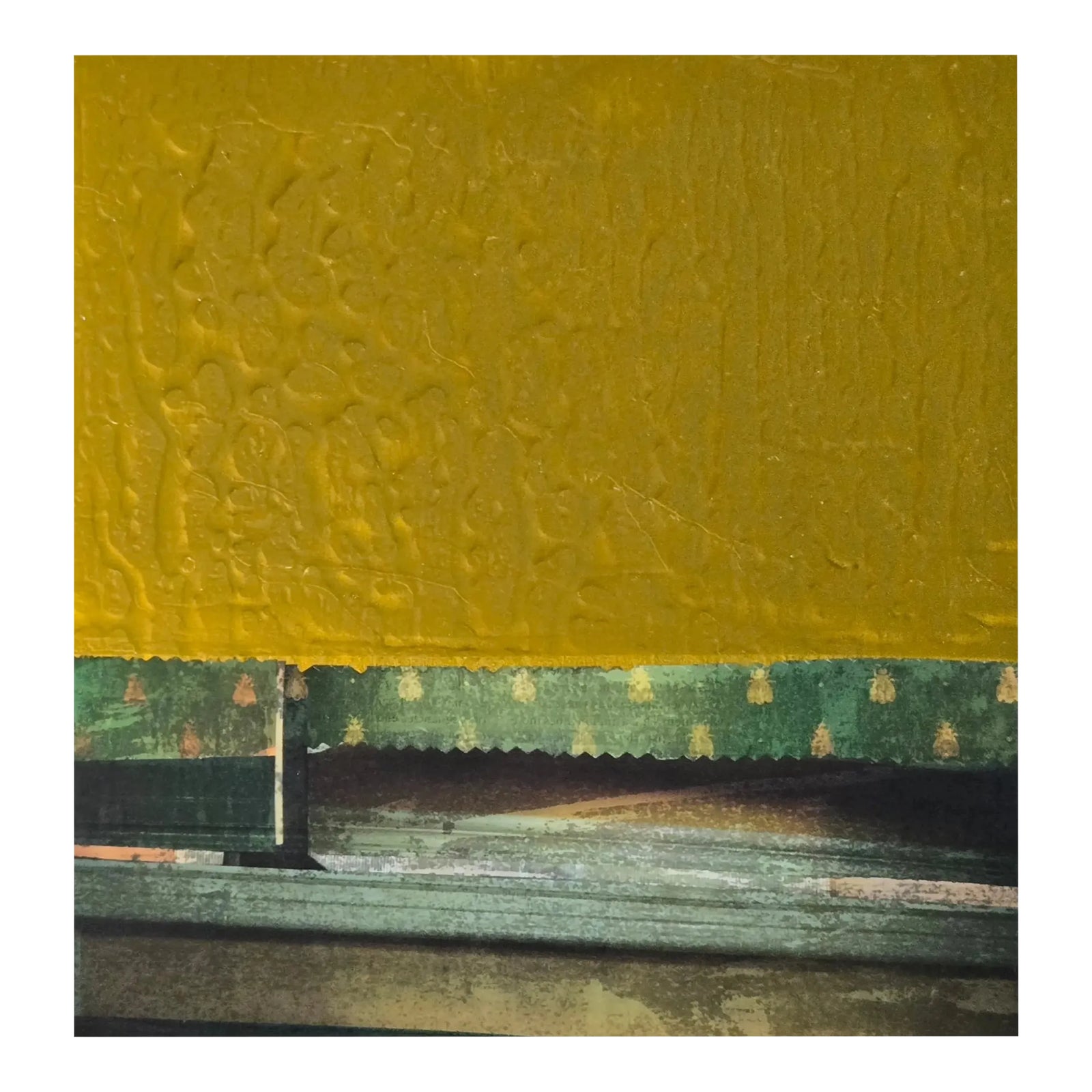 Mirrored Memories, Abstract Collage | Chairish