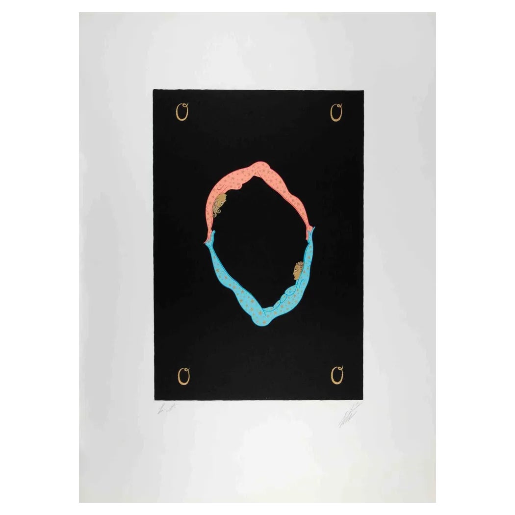 Erté, Letter O, 1970s, Lithograph | Chairish