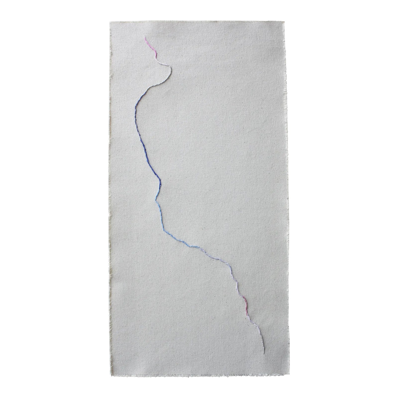 Original Embroidery Art | Minimalist Embroidery Art on Canvas, Abstract ...