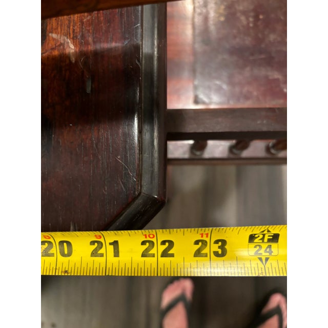 Antique Fold Out Desk Secretaire Bookcase Glass Door Hutch Victorian ...