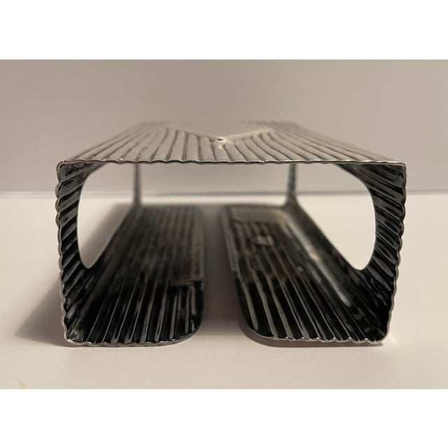 1970s Silverplate Large Matchbox Cover, Monogrammed C | Chairish