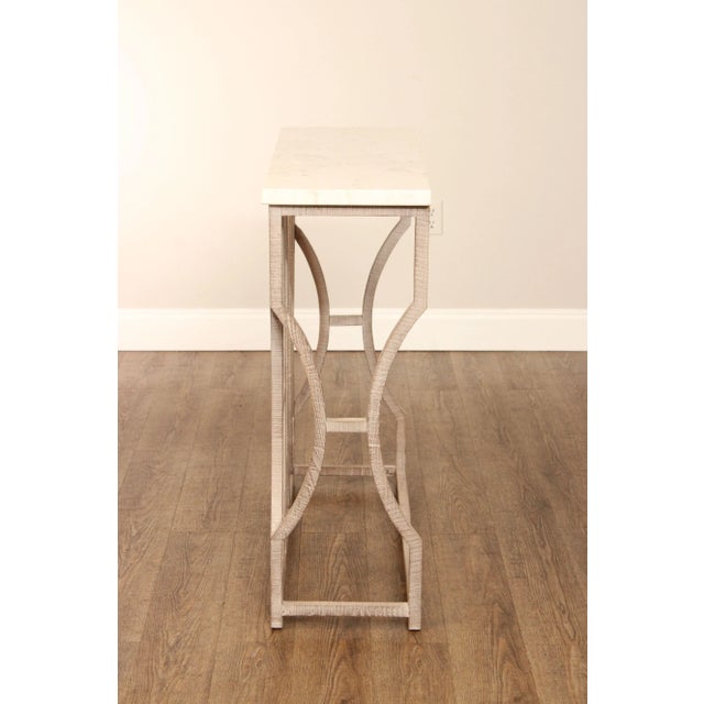 Early 21st Century Gabby Furniture 'Helen' Cerused Oak Marble Top ...