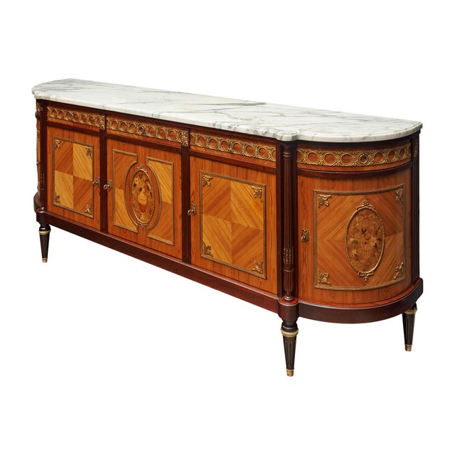 Louis XVI Grand Buffet Enfilade | Chairish