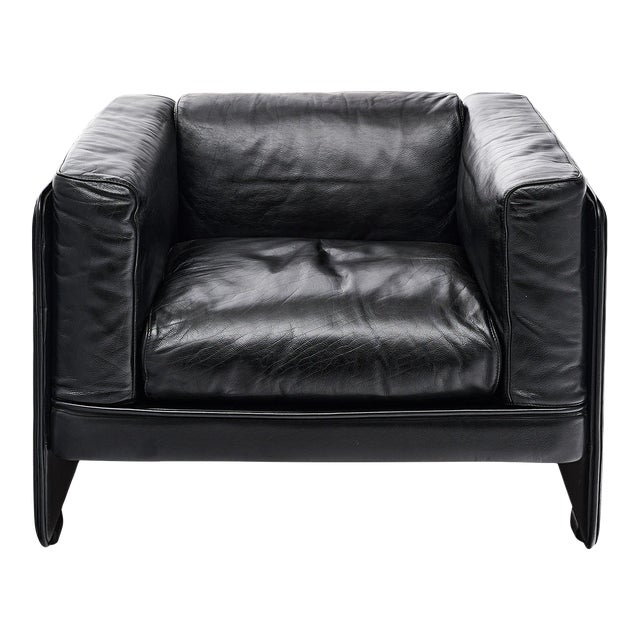 Poltrona Frau Leather Armchair | Chairish