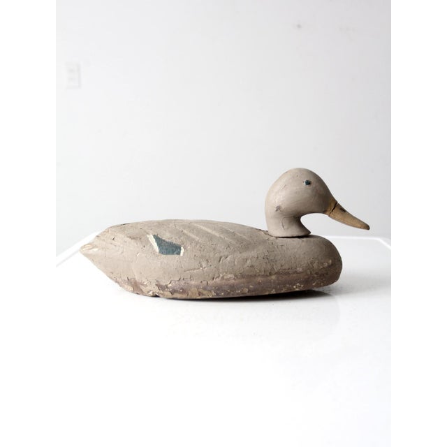 Vintage Mallard Duck Decoy | Chairish