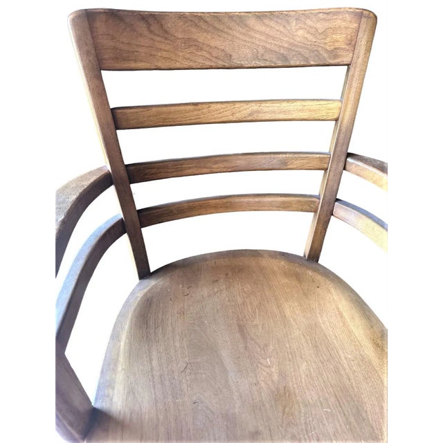 High Point Bending and Chair Company Walnut Mid 20th Century Office ...
