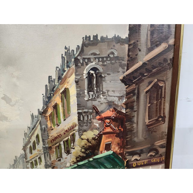 Authentic Antonio DeVity Paris Oil Painting | Chairish