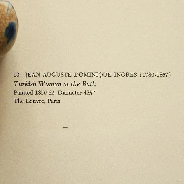 1955 After Jean Auguste Dominique Ingres "Turkish Women at the Bath ...