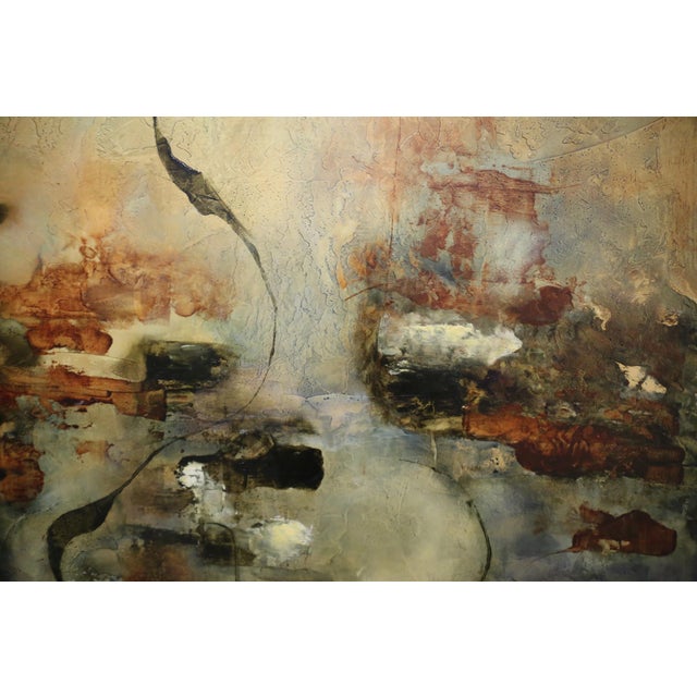 1990s Jospeh Maruska Oil on Board Painting | Chairish