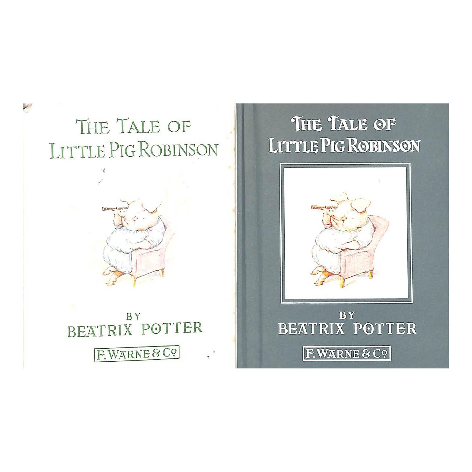 "The Tale of Little Pig Robinson" 1958 Potter, Beatrix | Chairish