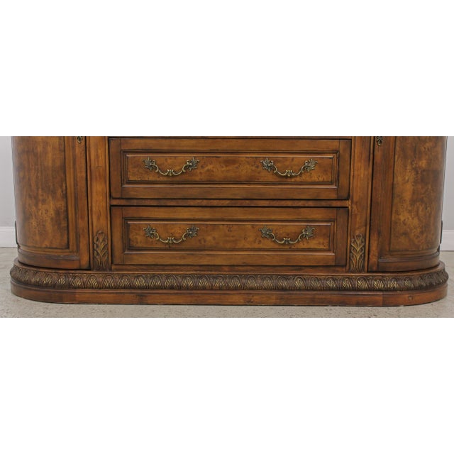 McFerran Design Country French Marble Top Sideboard | Chairish