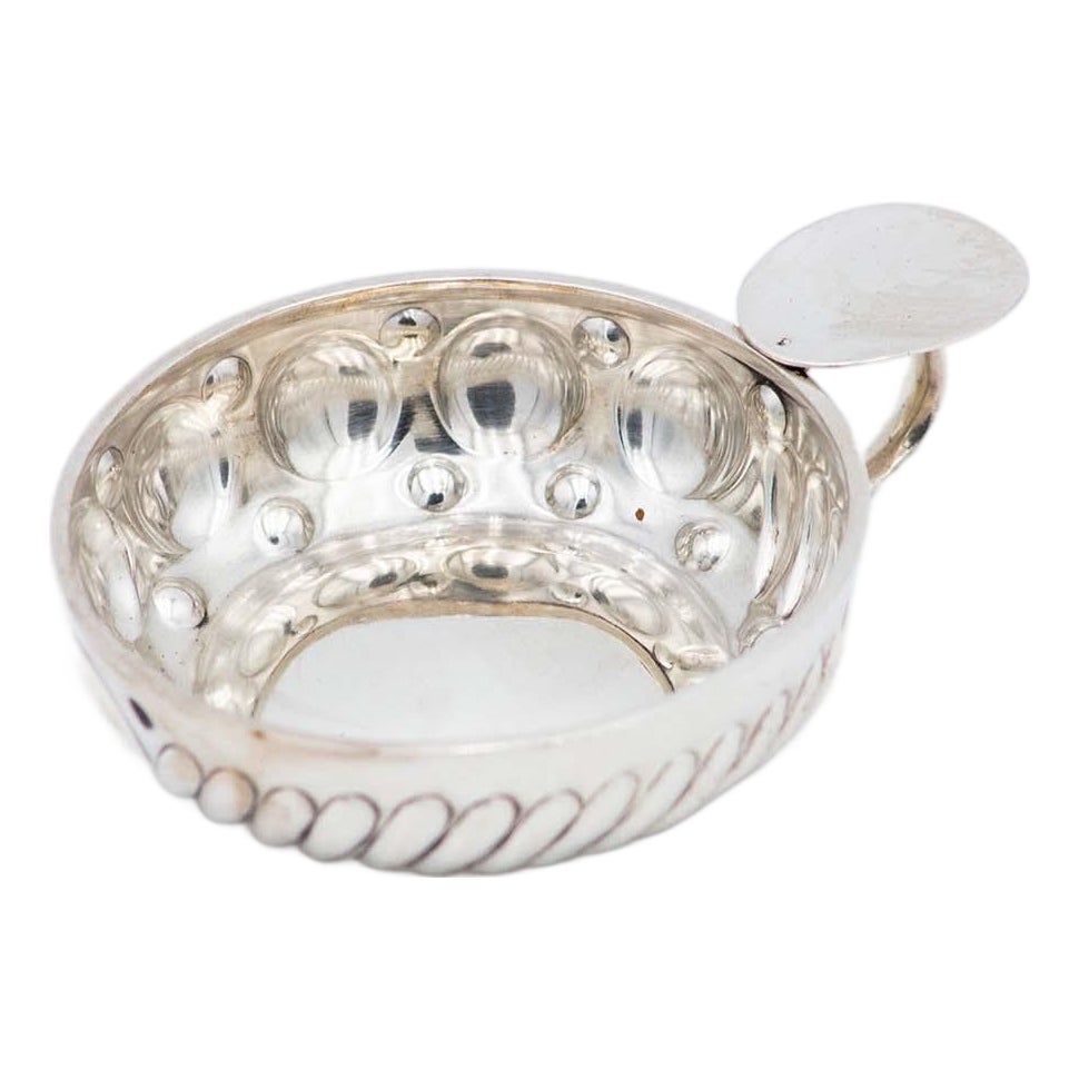 Gummed Silver Wine Tasting Cup | Chairish