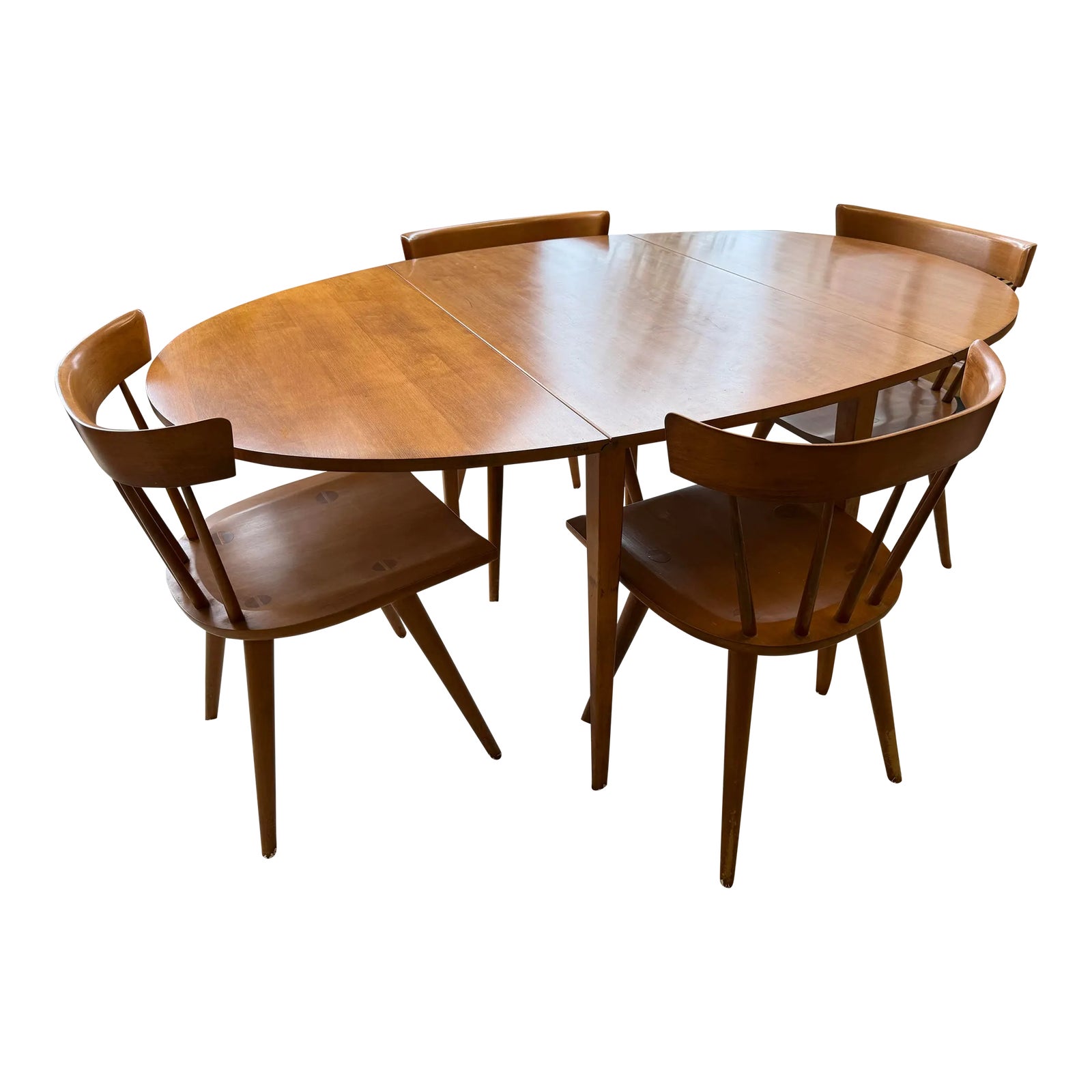 Mid Century Modern Solid Maple Dining Set Designed by Paul McCobb for ...