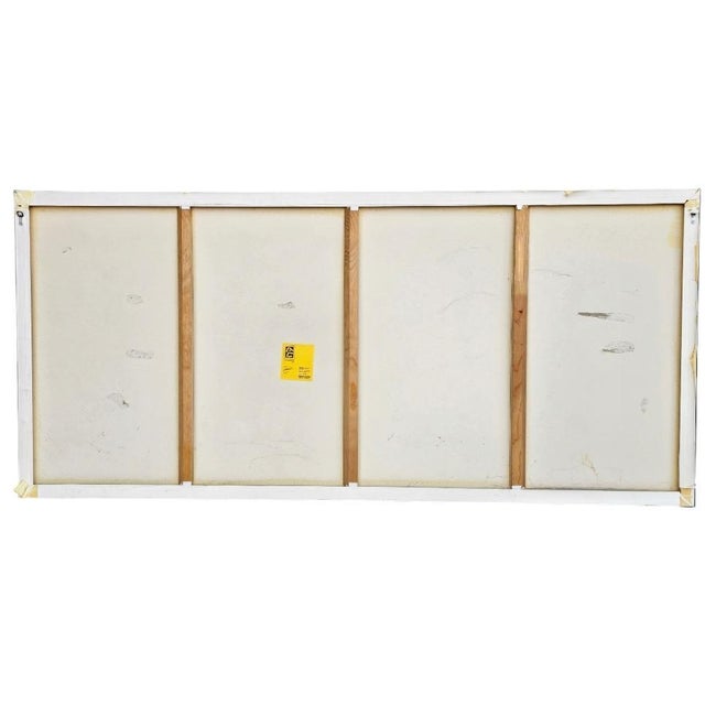 1960s Mid Century Abstract Art by James Groody Oil on Paper Triptych ...