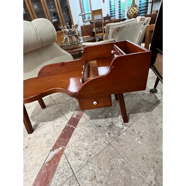 Early 20th Century Primitive American Cobbler’s Bench Coffee Table ...