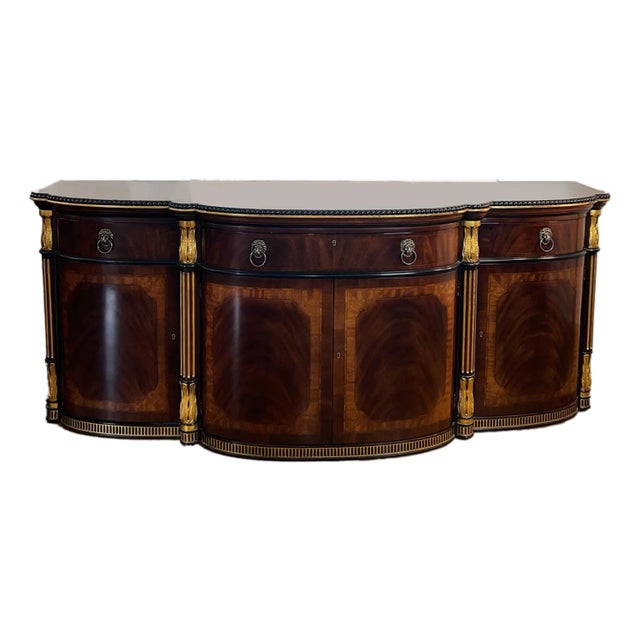 Regency-Style Sideboard Buffet | Chairish