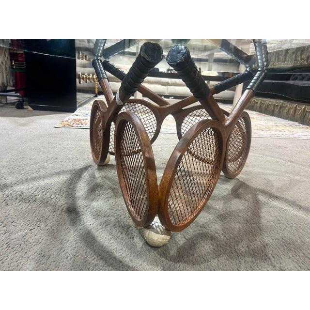 Tennis Racket Coffee Table | Chairish