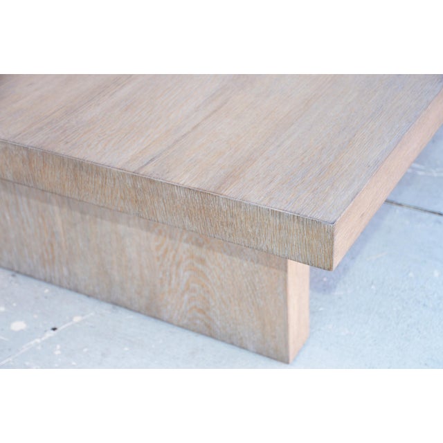 Rift Sawn Oak Coffee Table Made to Order by Petersen Antiques | Chairish