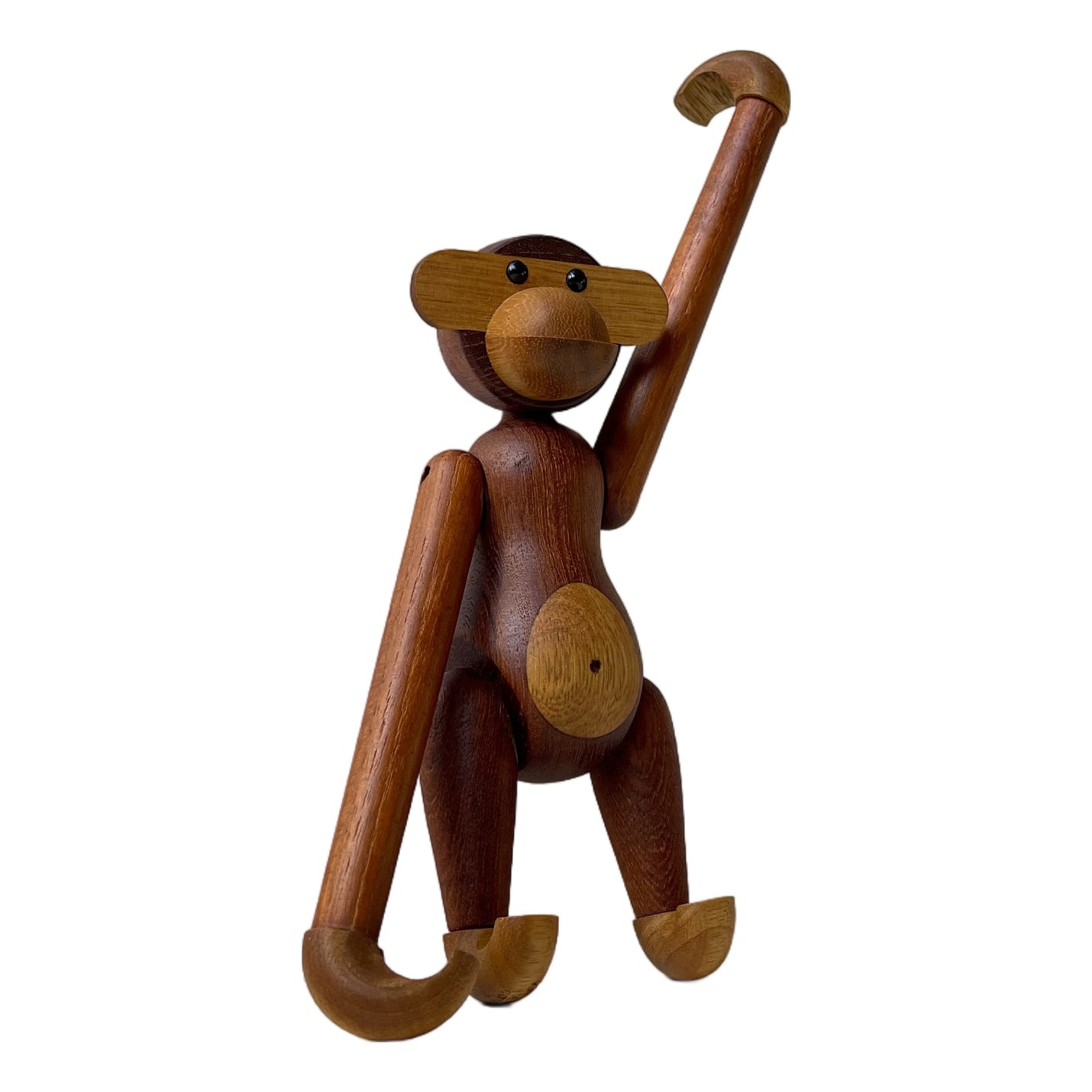 Vintage Articulated Monkey in Teak from Kay Bojesen, 1960s | Chairish