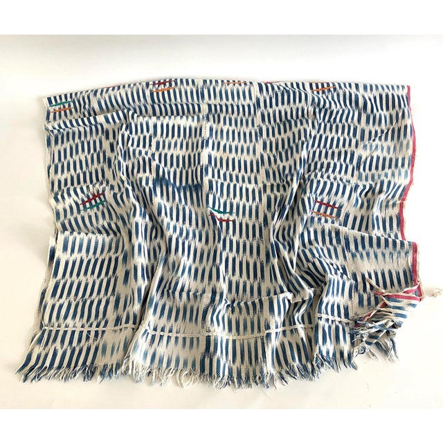 Vintage African Baule Textile Throw | Chairish