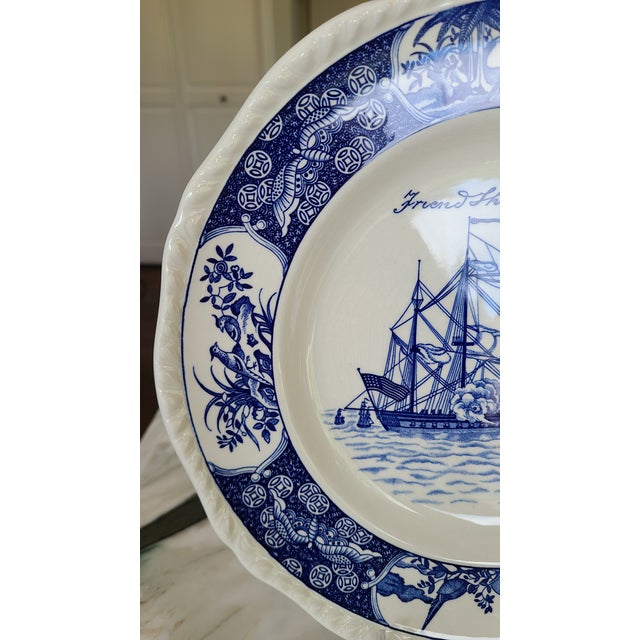 Vintage Wedgwood Etruria & Barlastone Nautical Theme Plate | Chairish