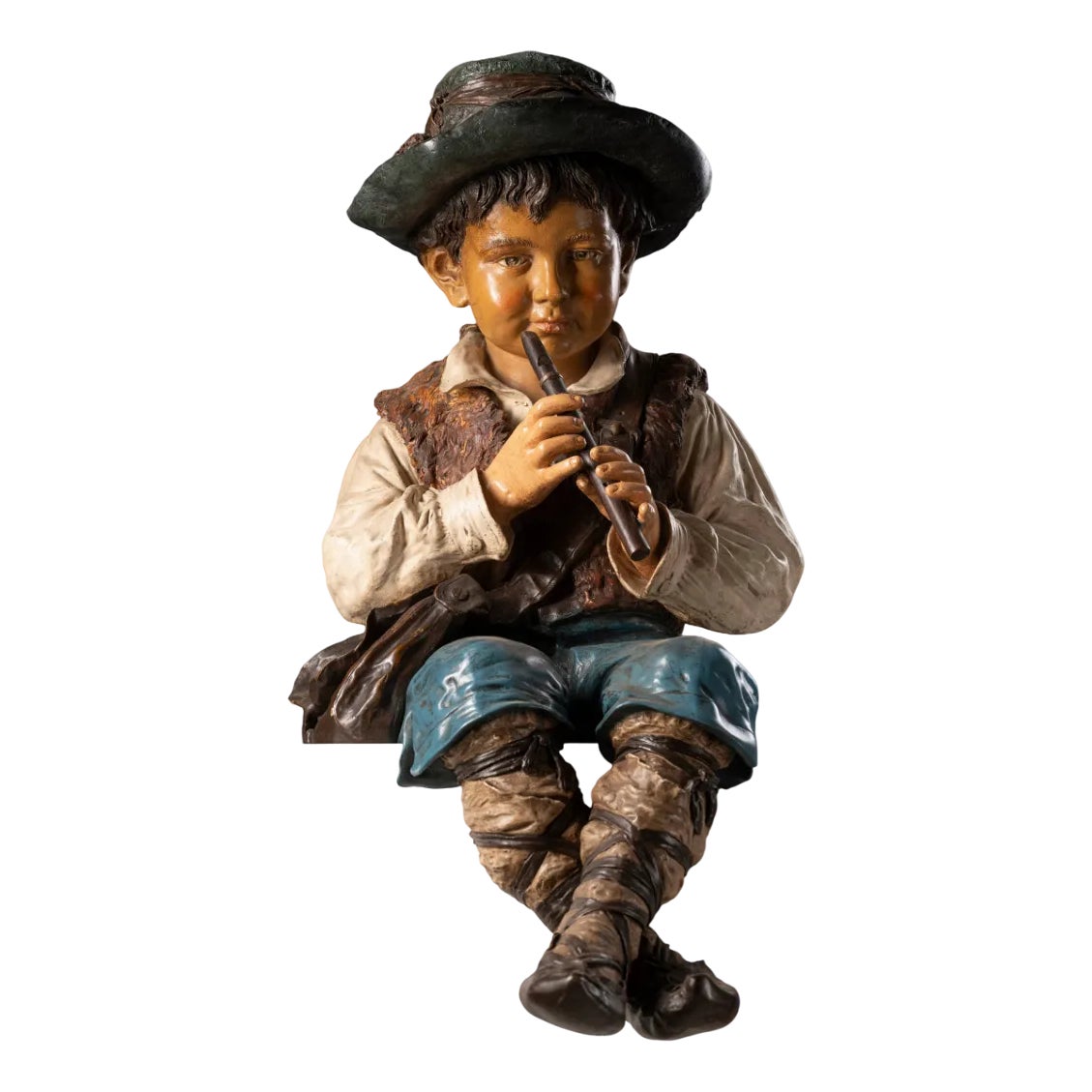 Little Wanderer Figure from Wilhelm Schiller & Söhne, Děčín, 19th-20th ...