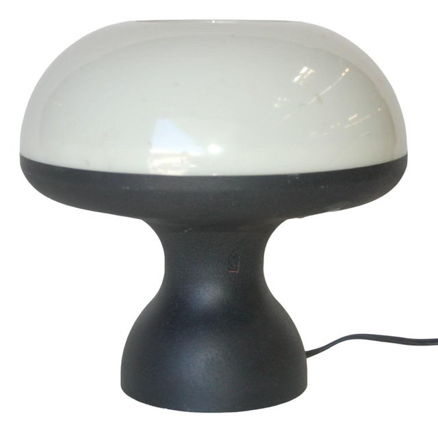 Mid-Century Post Modern Futurist Doom Mushroom Plastic Accent Table ...