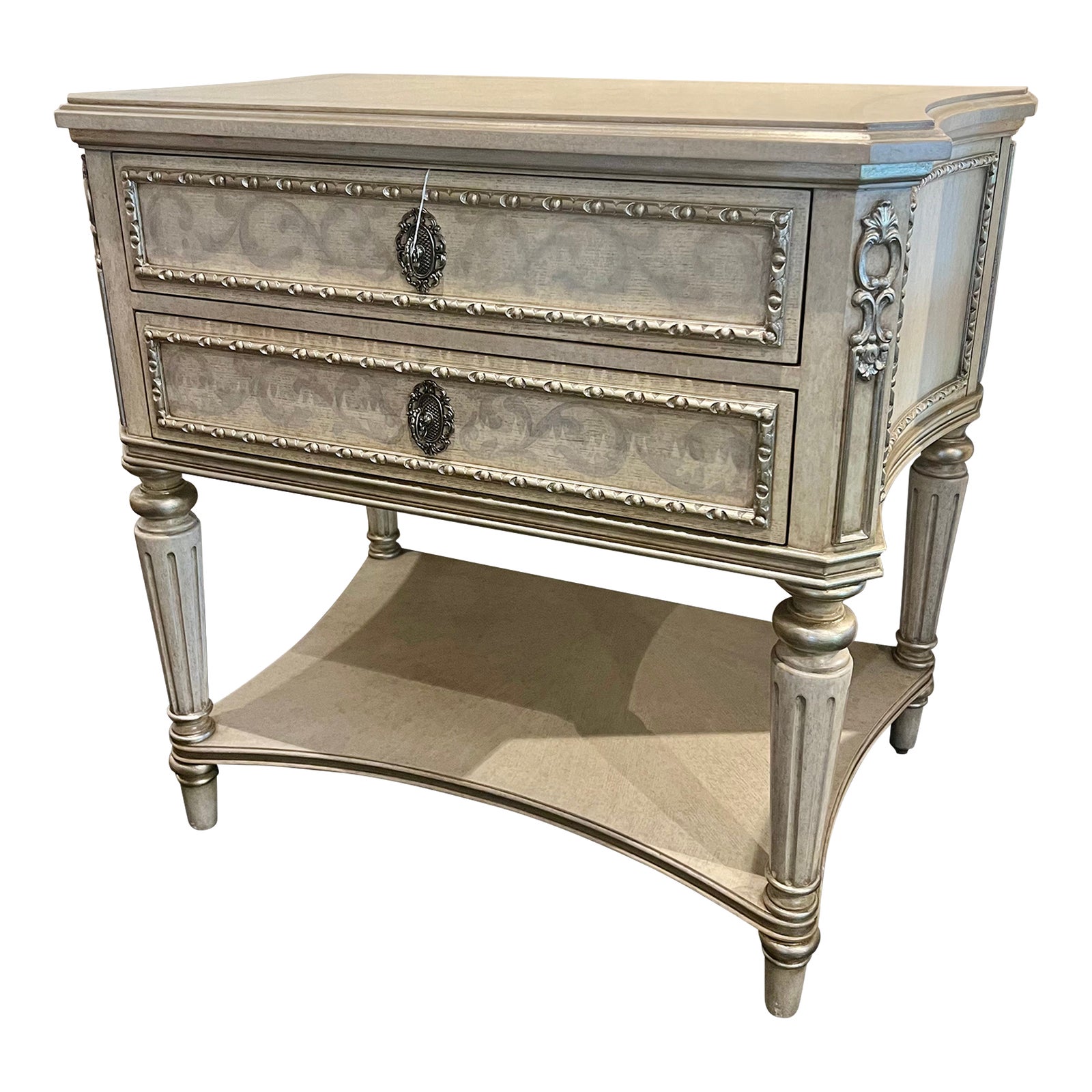 Marge Carson "Versailles" Nightstand | Chairish