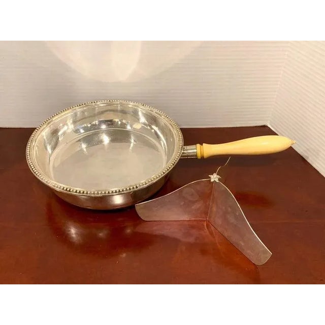 Antique English Silver Plated Warming Supper Dish by Henry Wilkinson ...