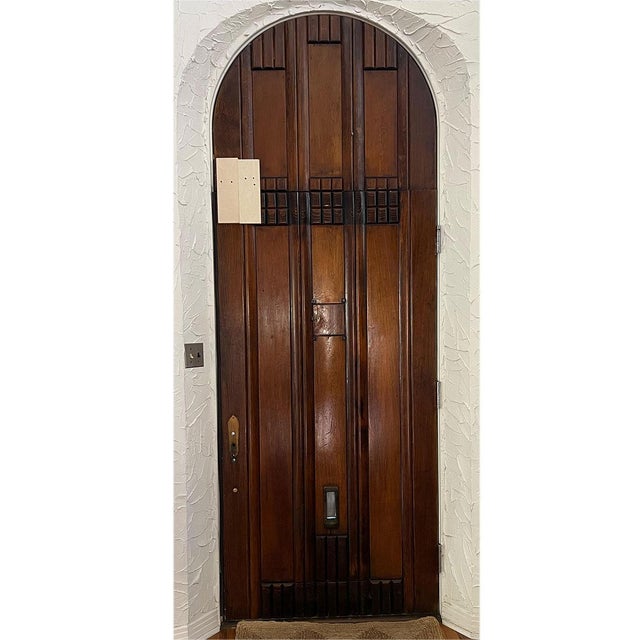 American Denver Painted Pine and Iron Single Arched Historic G. S. Jaka ...