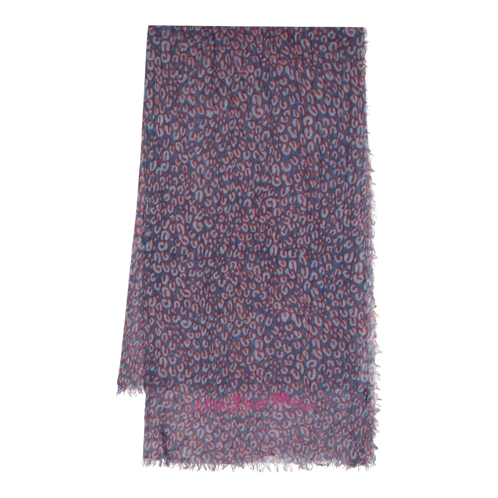 Louis Vuitton Cheetah Print Scarf | Chairish