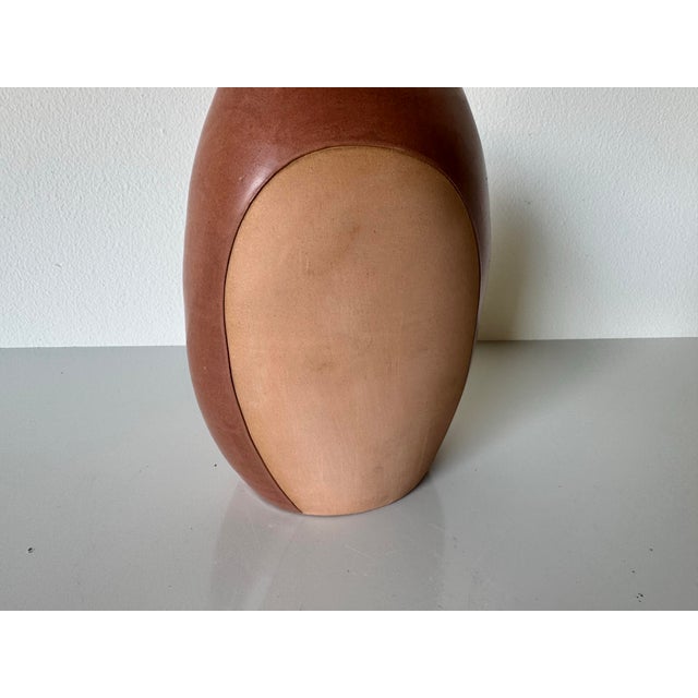 1980's Vintage Organic Studio Pottery Vase – Signed | Chairish