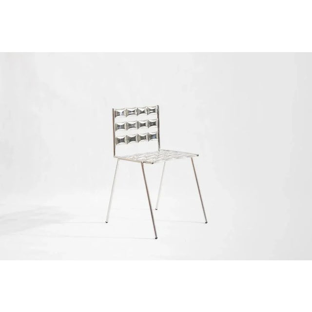 Stainless Steel Cosmic Chair by Metis Design Studio | Chairish
