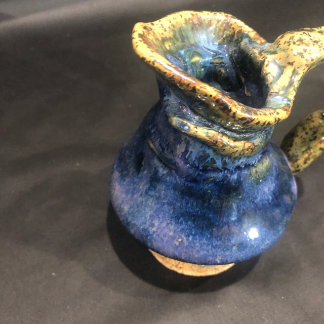 Handmade Pottery Pitcher | Chairish