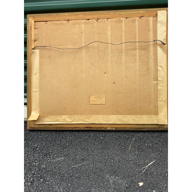 1950 Framed Picasso Print. | Chairish