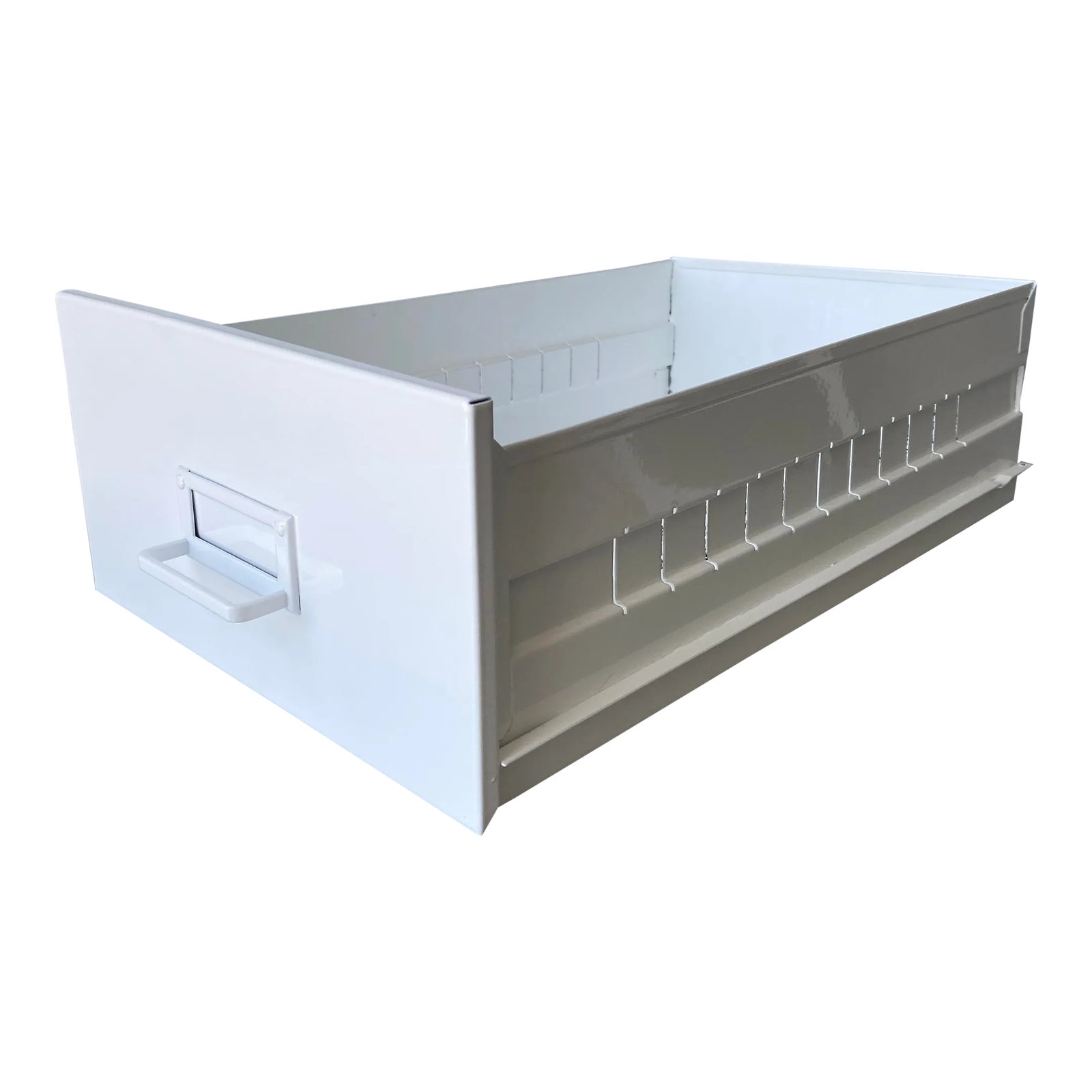 Mid Century Steel Drawer Insert, Repurposed as Organizer / Container ...