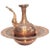 Middle Eastern Turkish Ewer and Copper Basin | Chairish