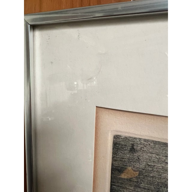 1970s “Mower” Lithograph by Edward McCluney, Framed | Chairish