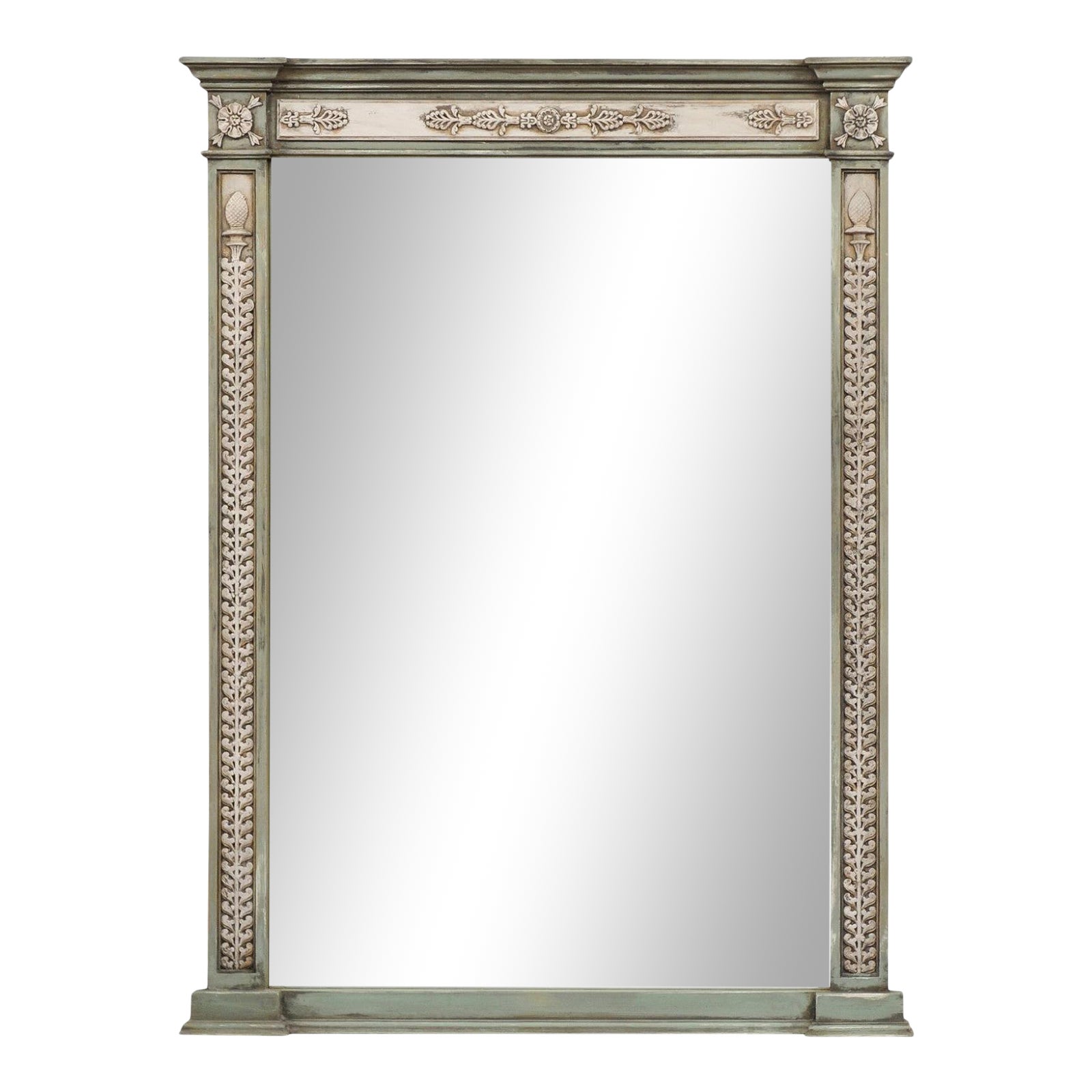 Neoclassical Style Mirror Made from 1750s French Door Frames with ...