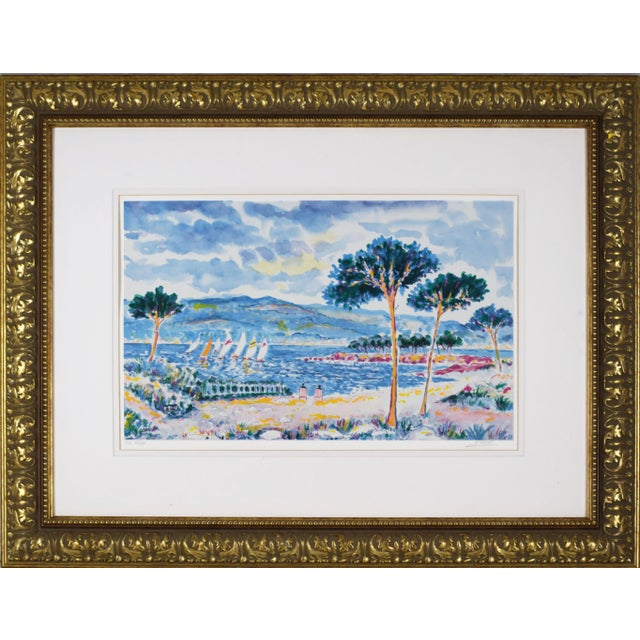 Pencil Signed Artist Proof Post Impressionist Seascape Seriolithograph ...