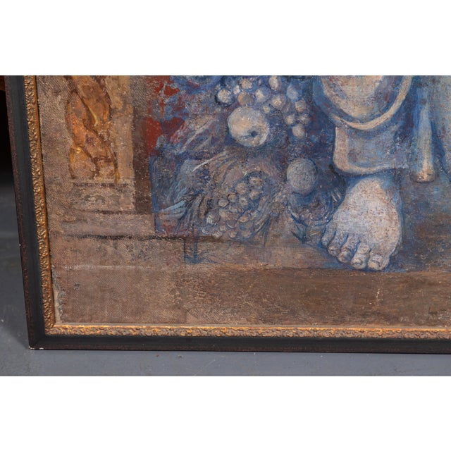 Very Large, 16th Century Allegorical Oil Painting, circa 1675 | Chairish