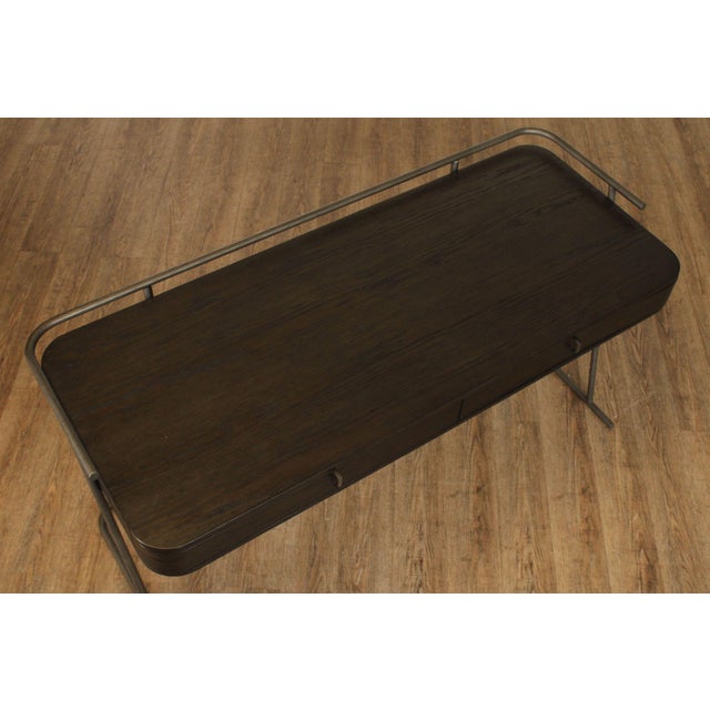 Safavieh Couture Ferrell Modern Industrial Wood And Steel Writing Desk ...