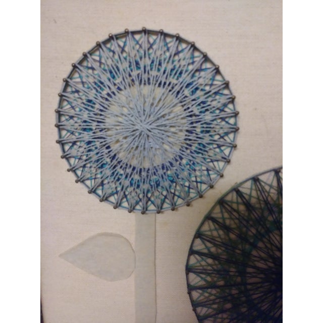 Vintage 60s Mid Century String Symmography Art - a Pair | Chairish